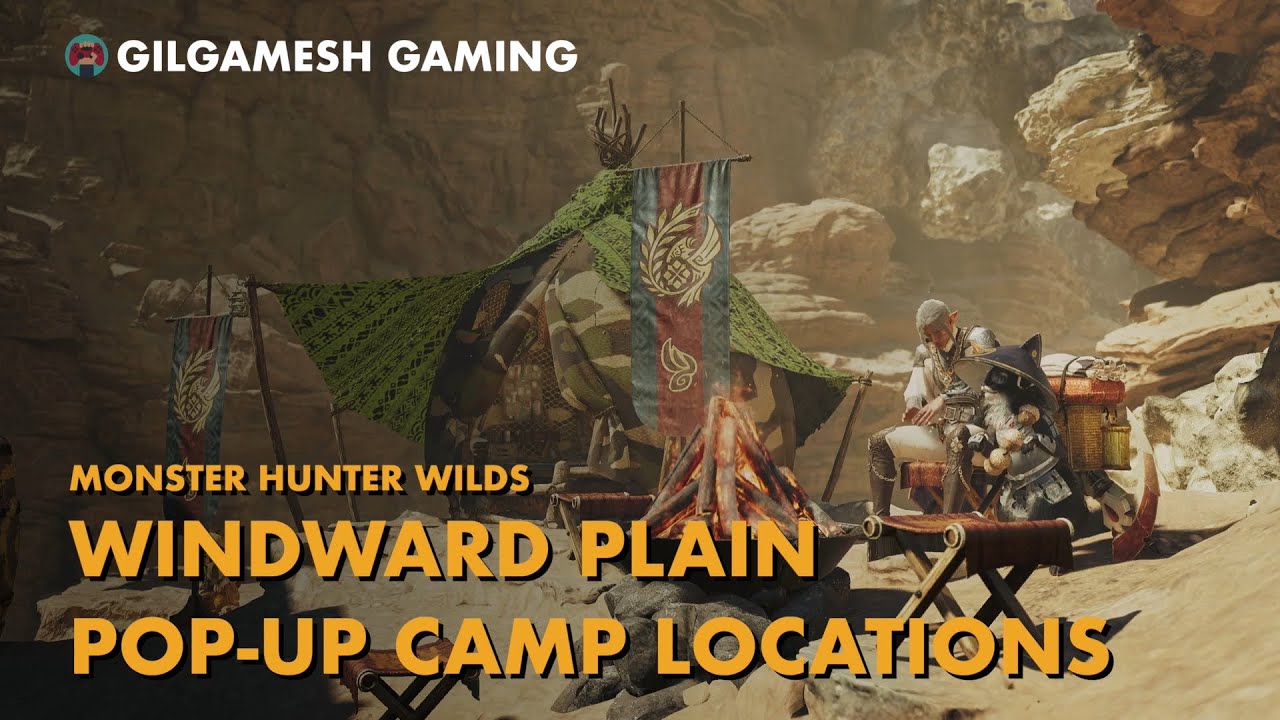Windward Plains Pop-Up Camp Locations | Monster Hunter Wilds - YouTube