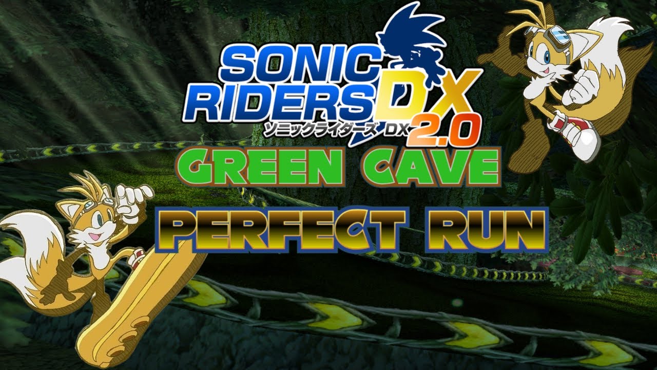 Sonic riders DX: Green Cave perfect run - YouTube