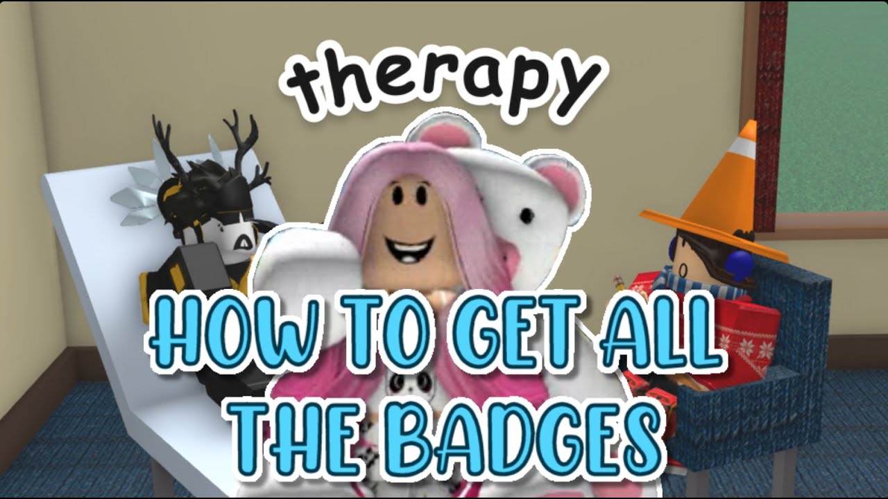 Roblox Therapy UPDATE: All Badges - YouTube