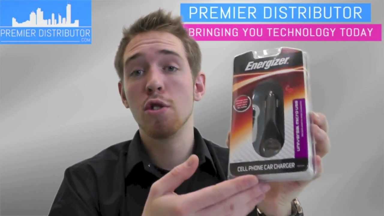 Premier Distributor - Energizer Universal Micro USB Cell Phone Car ...