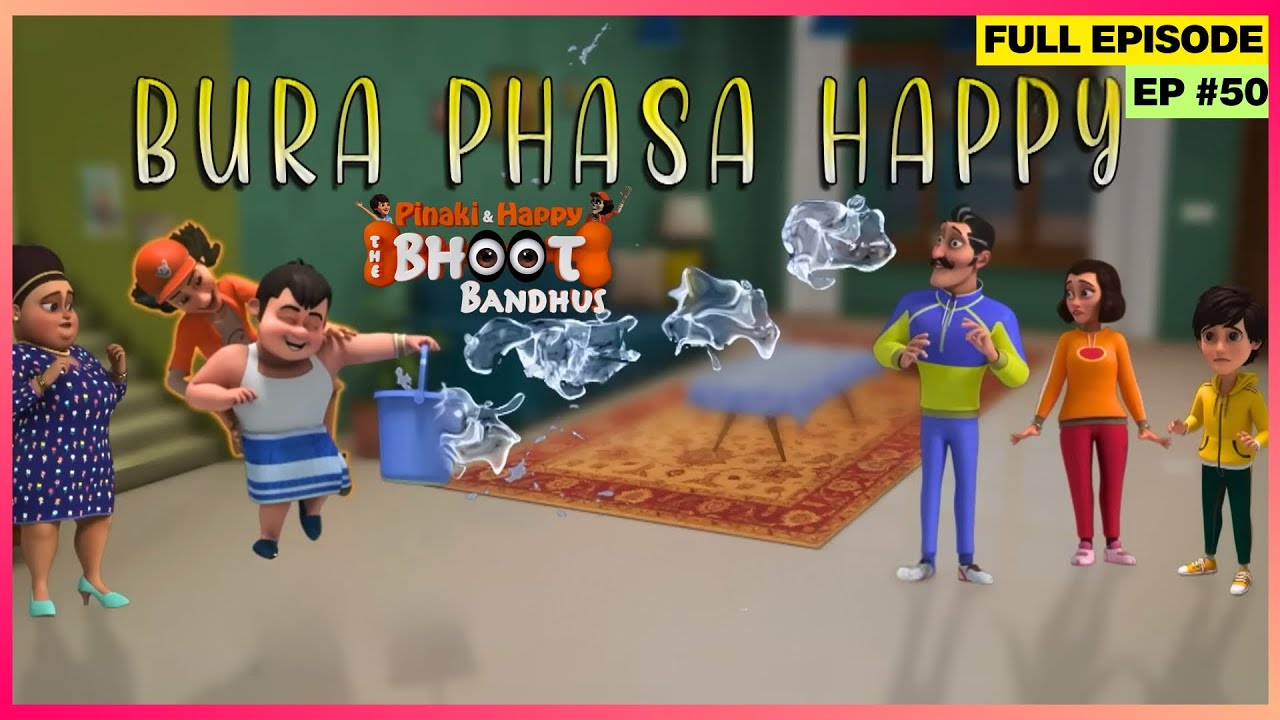 Pinaki and Happy - Bhoot Bandhus | Full Episode | Happy ने की Shantu को ...