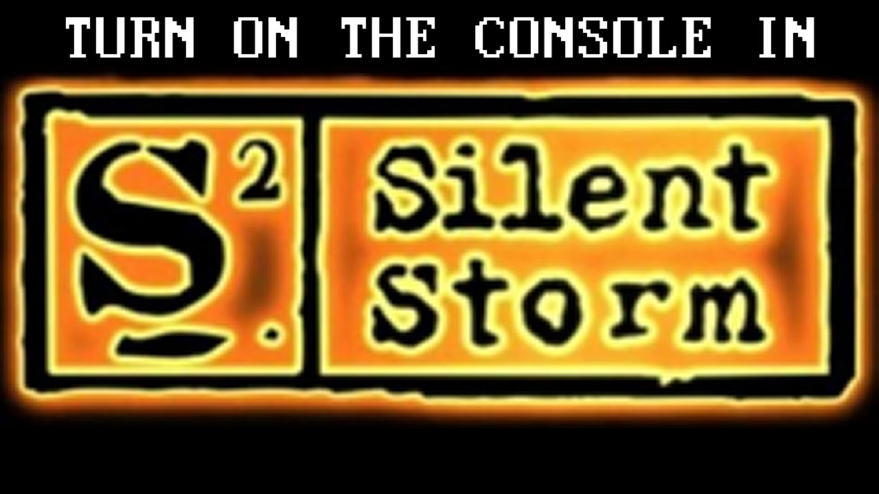 How to turn on the console in Silent Storm - YouTube