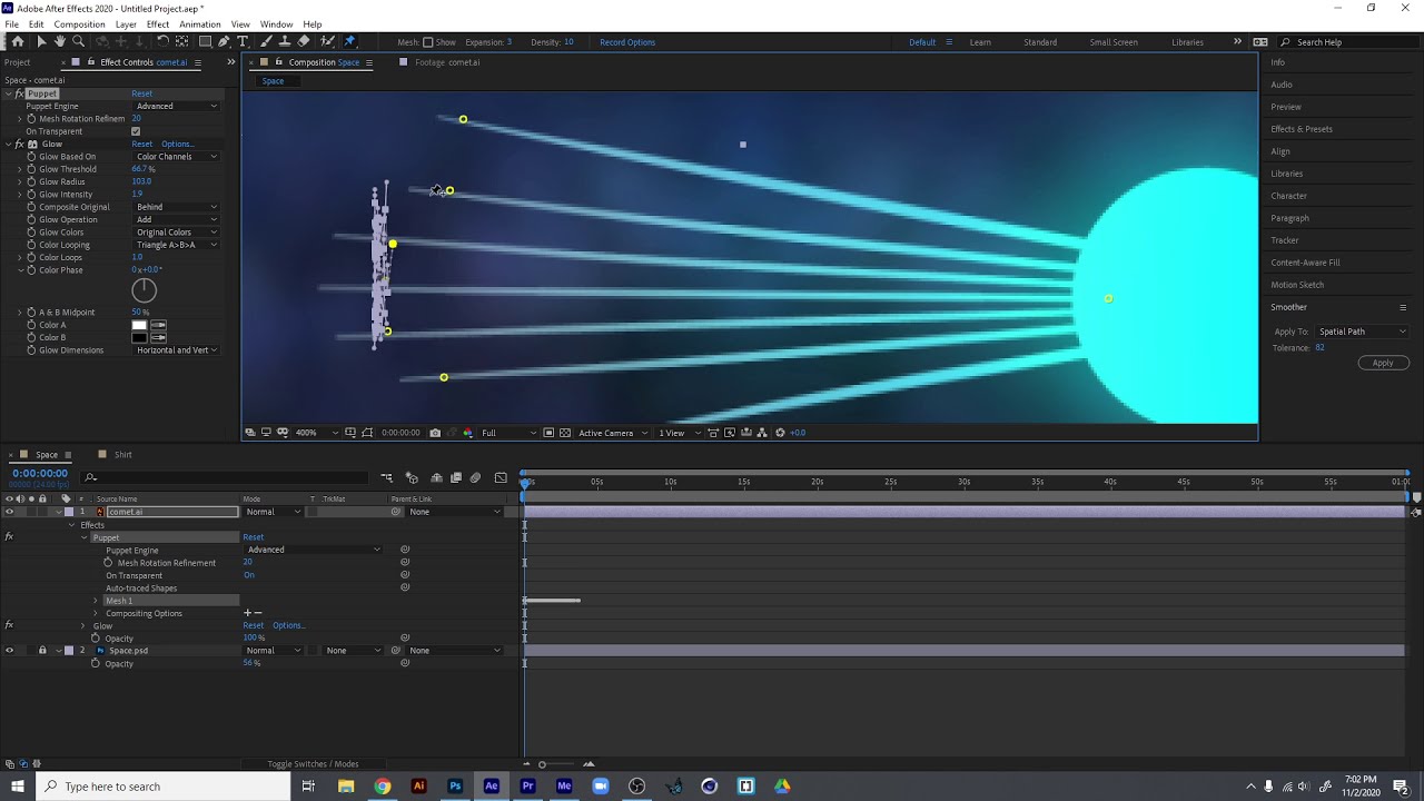 After Effects - Puppet Pin Animation - YouTube