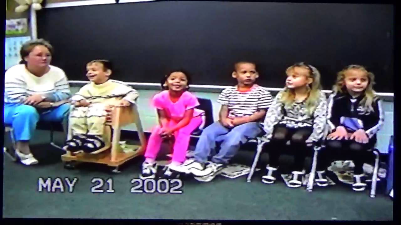 Jordan's Preschool Grad 2002 & 2003 - YouTube