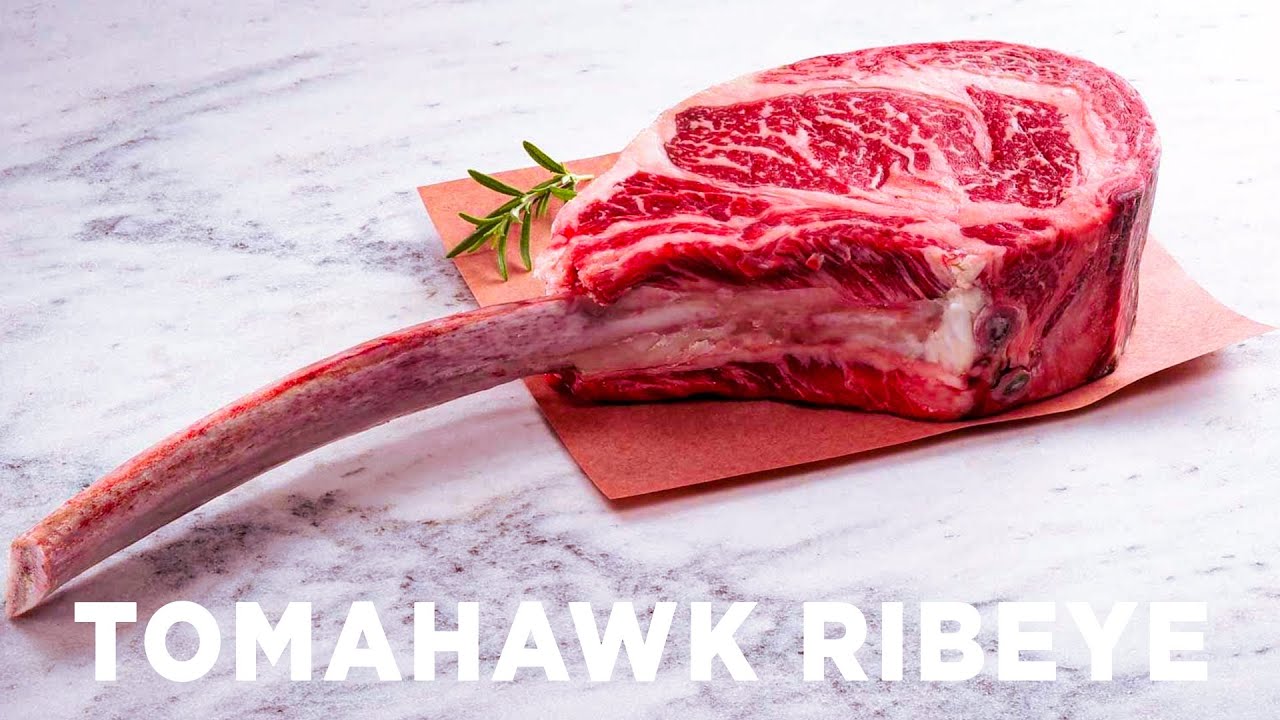 Wagyu Tomahawk Ribeye - YouTube