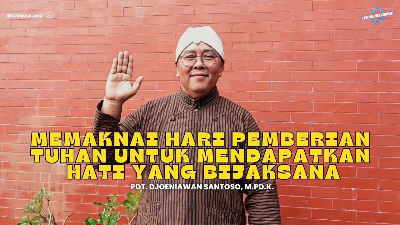 #lenteramergangsan " Memaknai Hari Pemberian Tuhan Untuk Mendapatkan ...