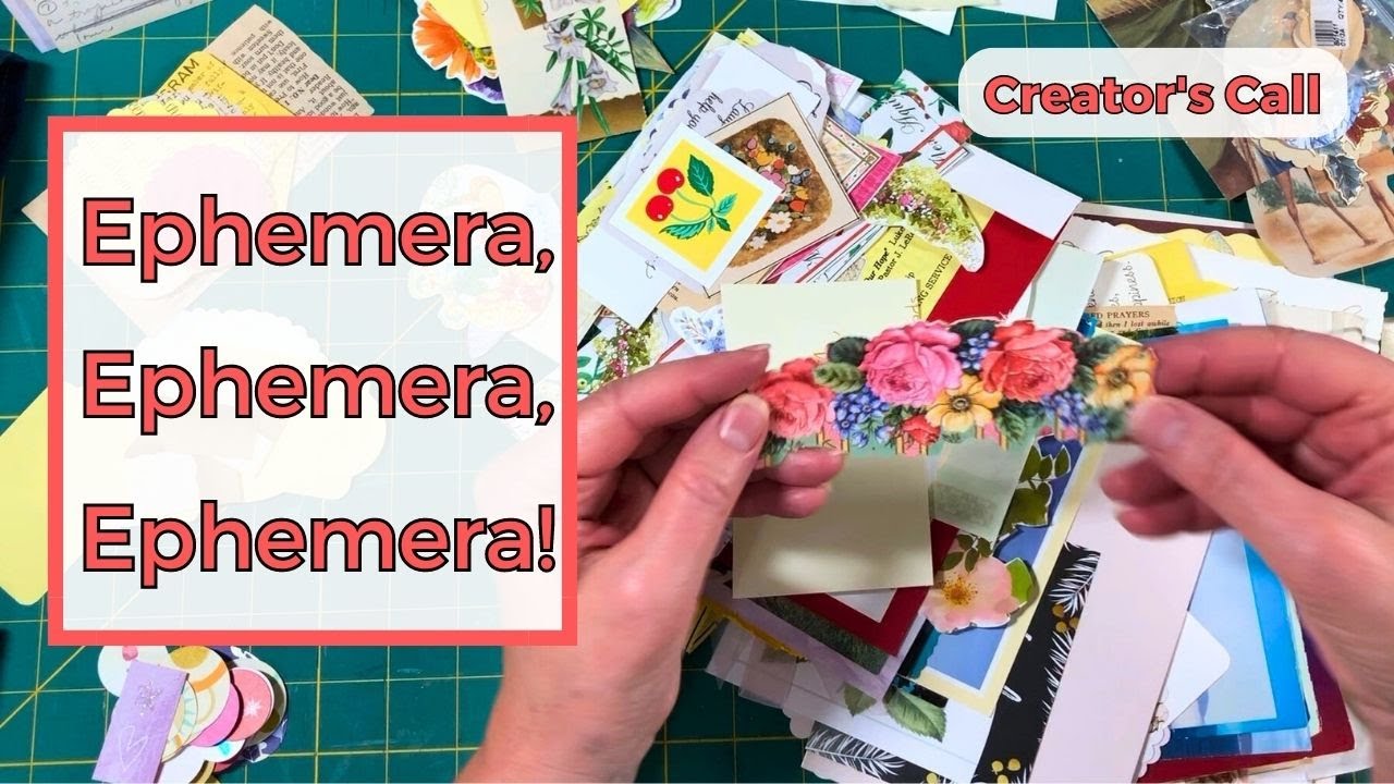 What's In This Box? Ephemera & Embellishments From Old Cards & Papers ...