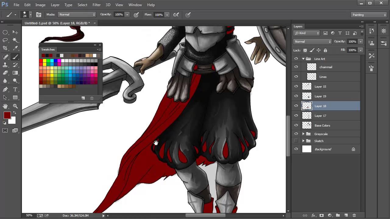 How To Color Digital Painting at Becky Uhl blog