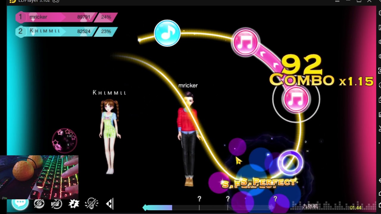 Sweet Dance(TH) 九张机 ยาก bpm140 (โหมดTrail ) - YouTube
