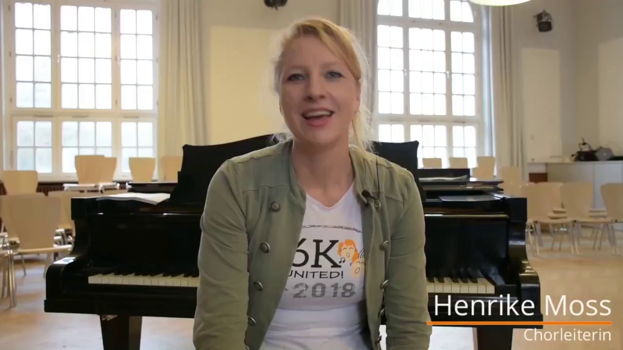 6K UNITED! - Henrike Moss (Chorleiterin) - YouTube