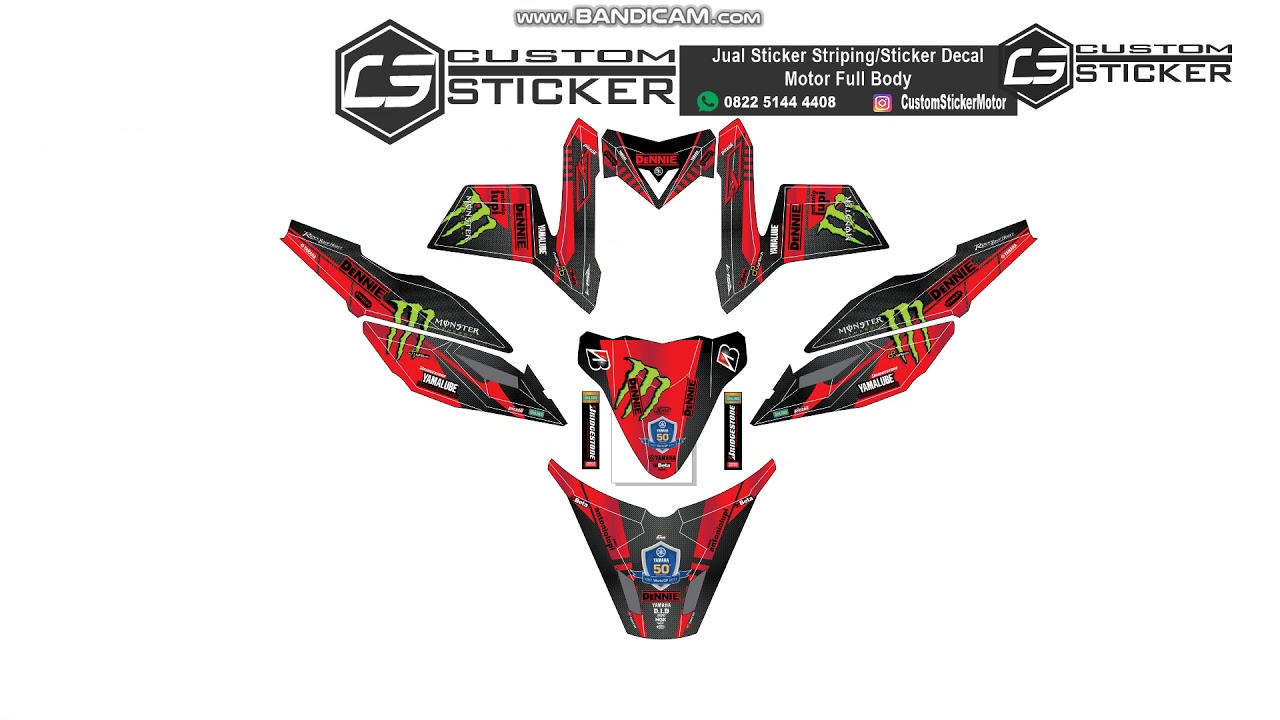 Motor X ride Stiker Decal Full body | Custom Sticker - YouTube