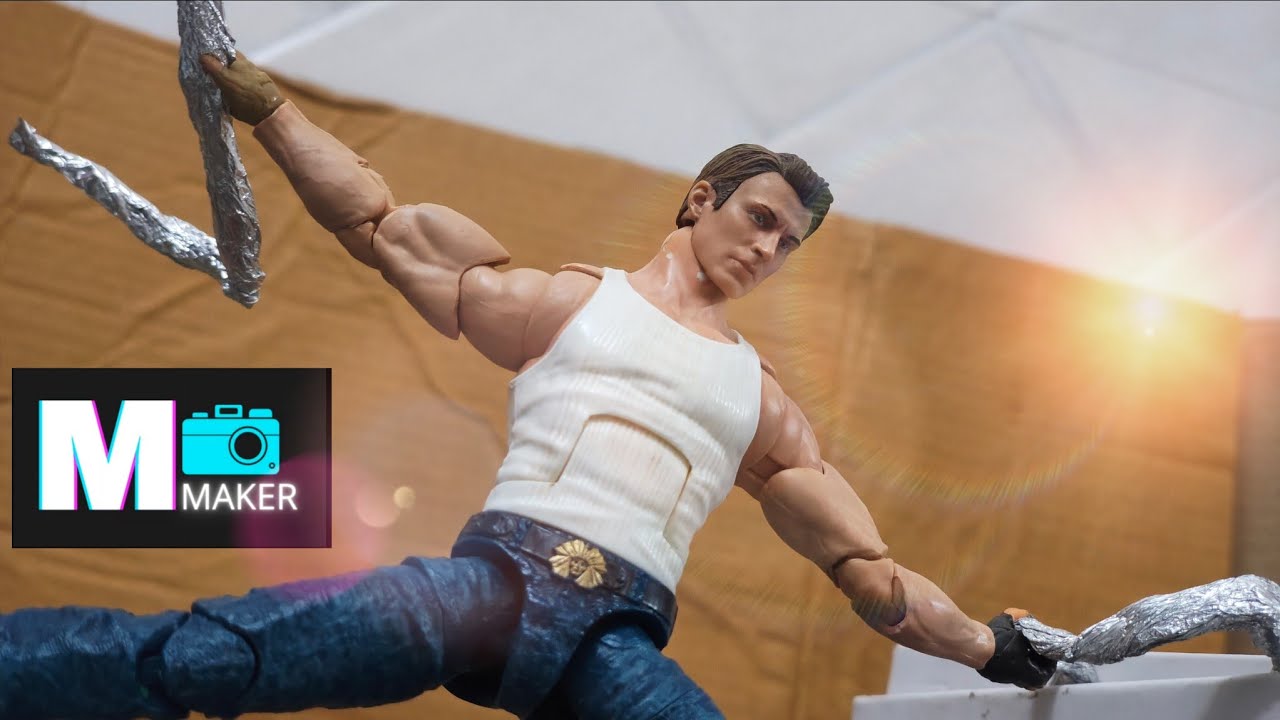 Captain America Stops Helicopter (Stop Motion) Civil war Scene#marvel # ...