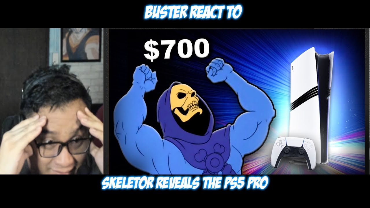 PC Player Reacts to Skeletor Reveals The PS5 Pro @tomchristie - YouTube