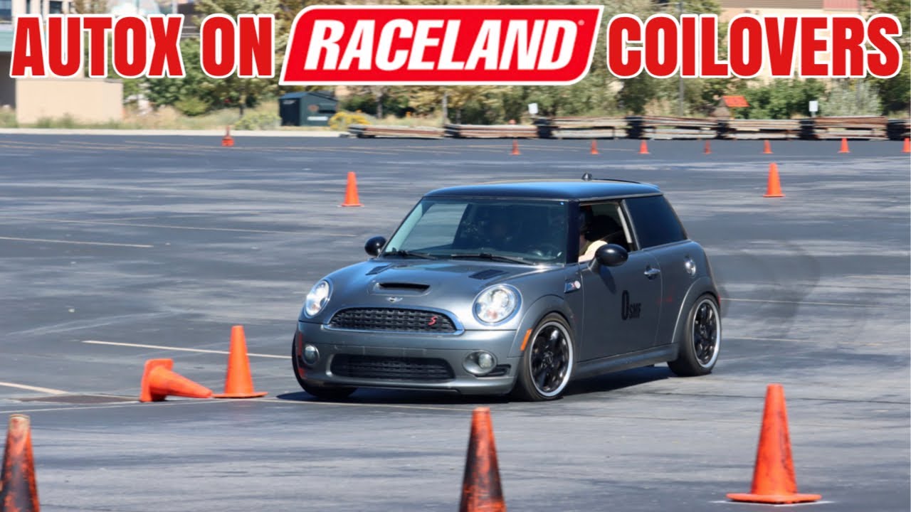 Turbo Mini autocross on Raceland coilovers - YouTube