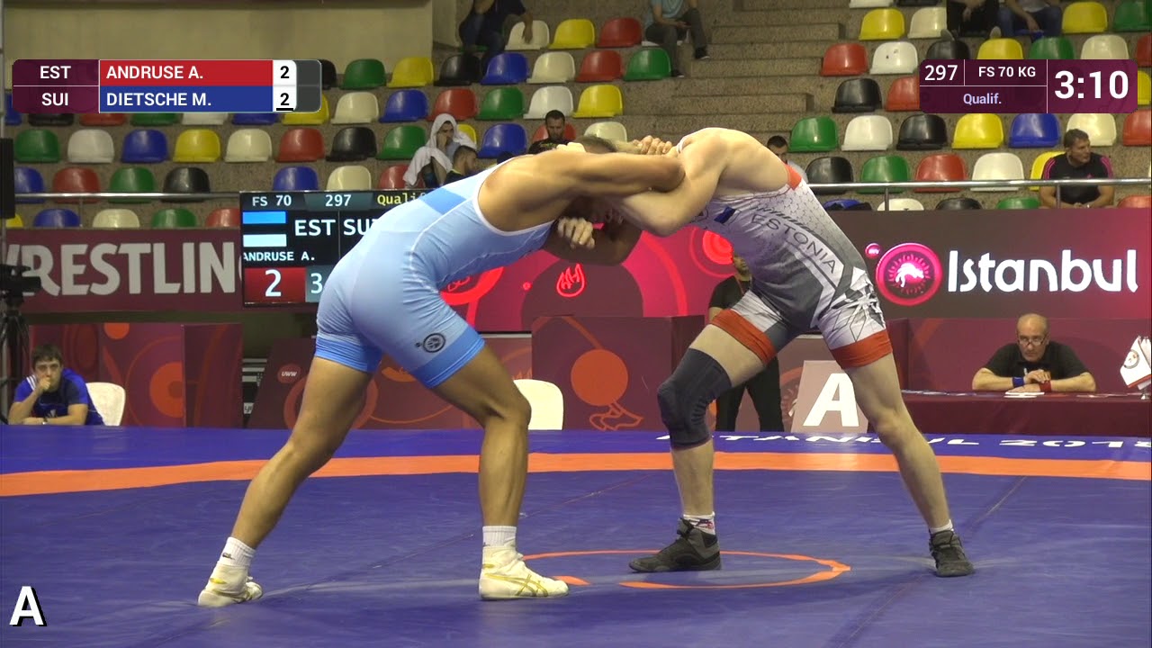 Qual. FS - 70 kg: A. ANDRUSE (EST) v. M. DIETSCHE (SUI) - YouTube