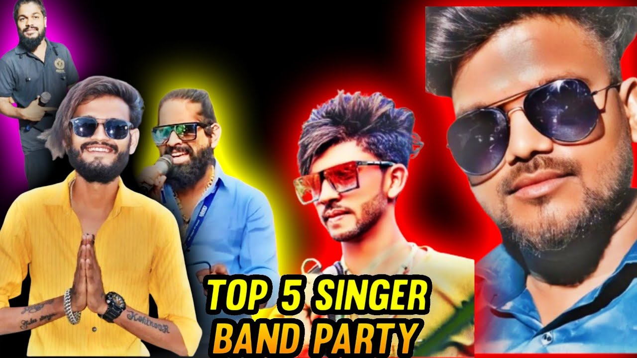 Top 5 male singer Band party 2024 - YouTube