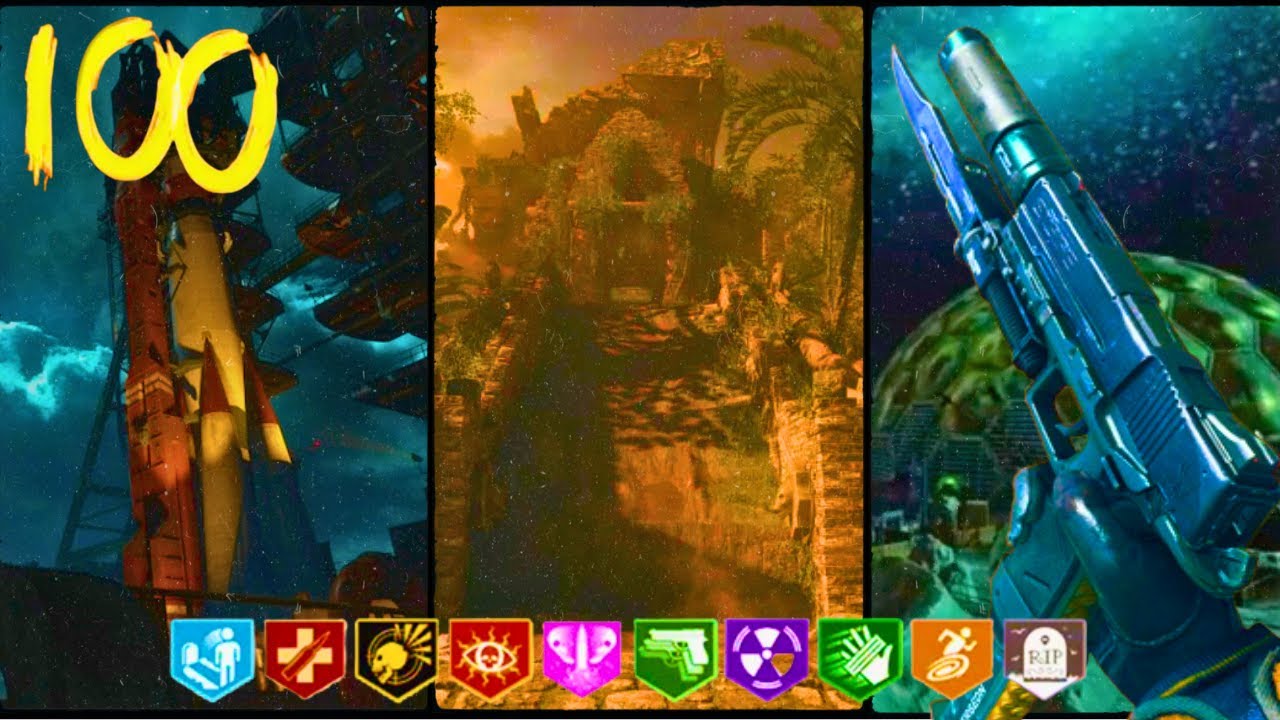 3 COD Zombies Spawn Room Challenges #2 - YouTube