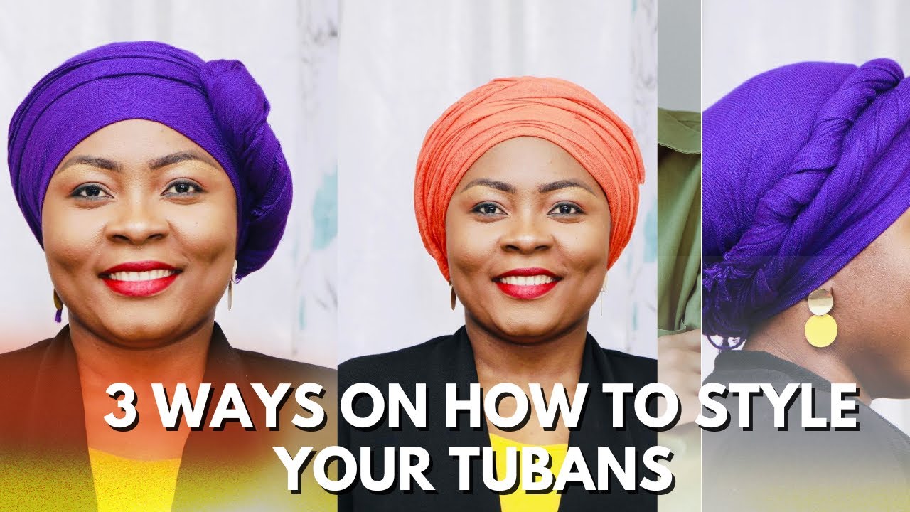 EASY TURBAN TUTORIALS FOR BEGINNERS - YouTube