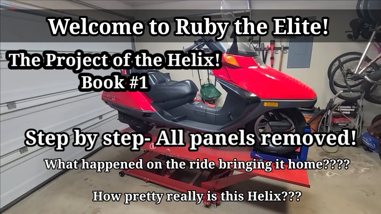 Honda Helix scooter | Body panels removed | The Project of the Helix ...