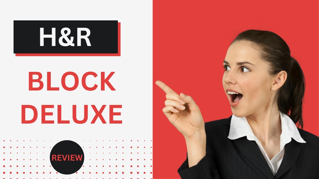 H&R Block Deluxe 2023: Simplify Your Tax Filing Process with Confidence ...