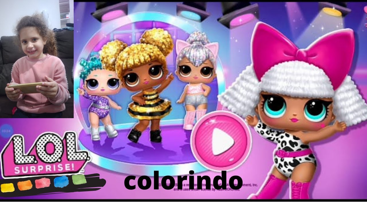 colorindo a lol games com Lolo - YouTube