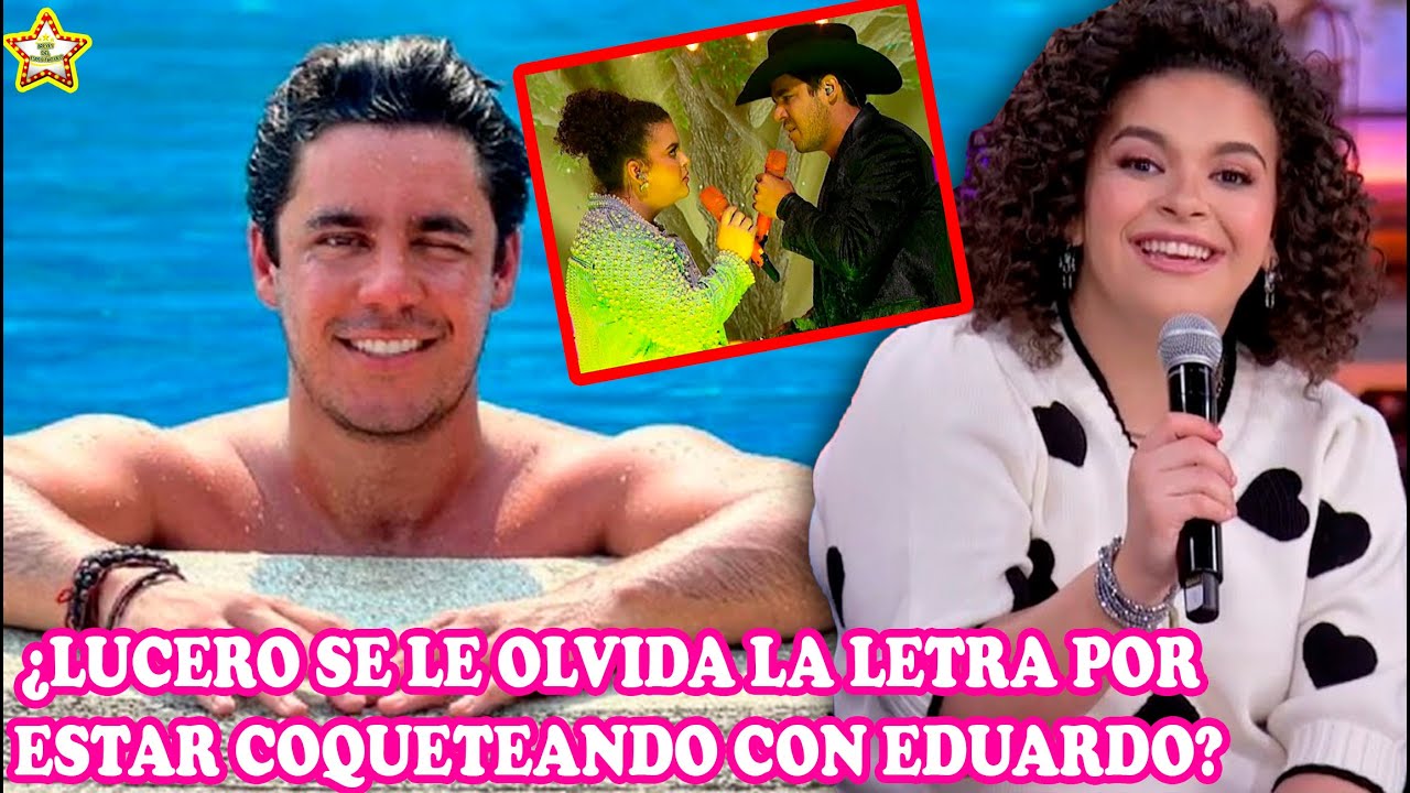 Los coqueteos de Eduardo Capetillo Jr. y Lucero Mijares mientras cantaban "Amor A Primera Vista ...