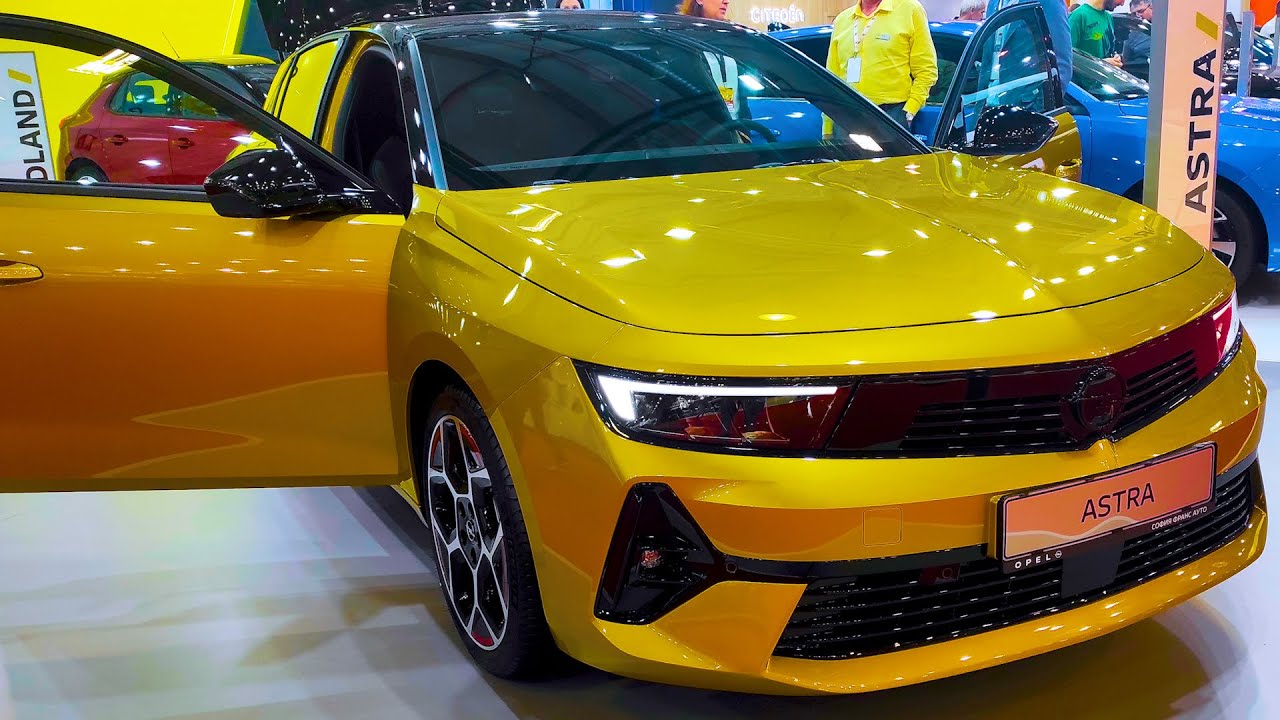 2022 Opel Astra L GS Line in Amber Yellow Metallized / €33 351 - YouTube