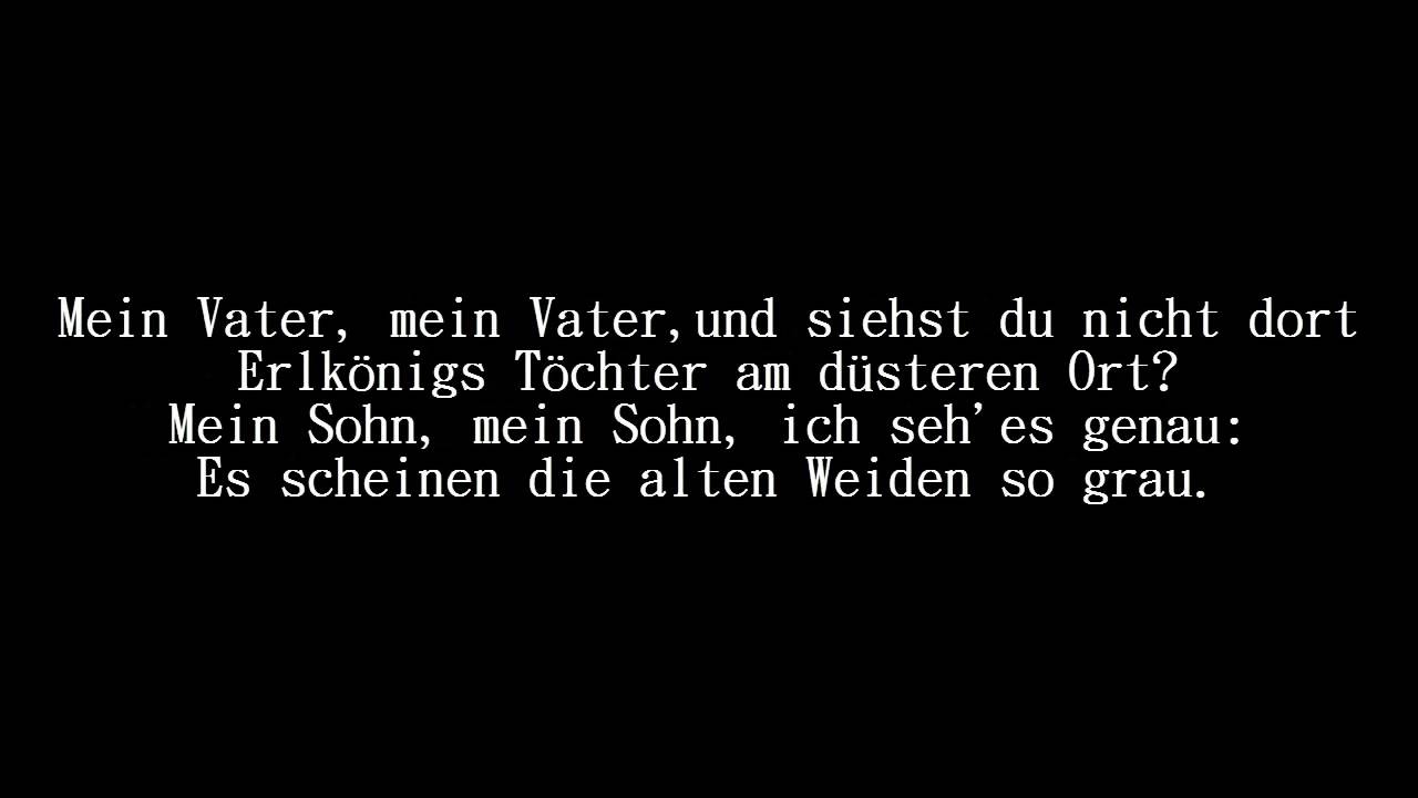 Der Erlkönig - Johann Wolfgang von Goethe [Alexander Moissi] - YouTube