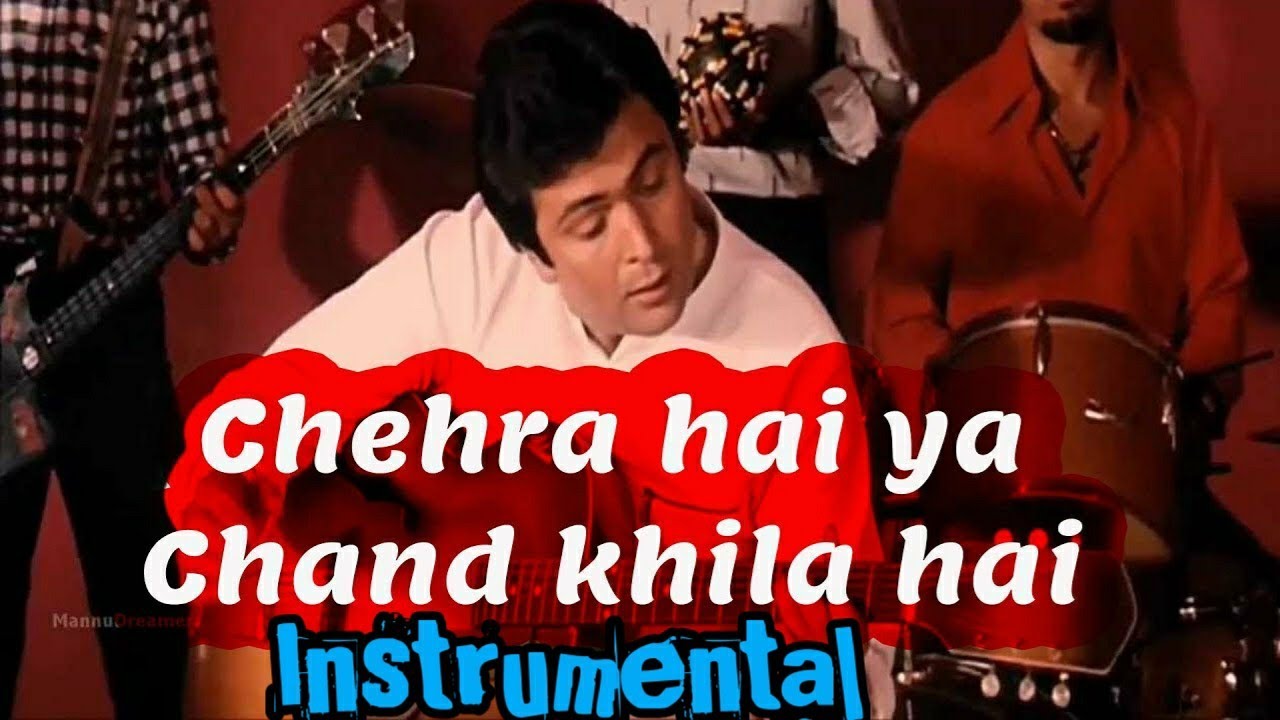 Chehra Hai ya Chand khila instrumental !!! - YouTube
