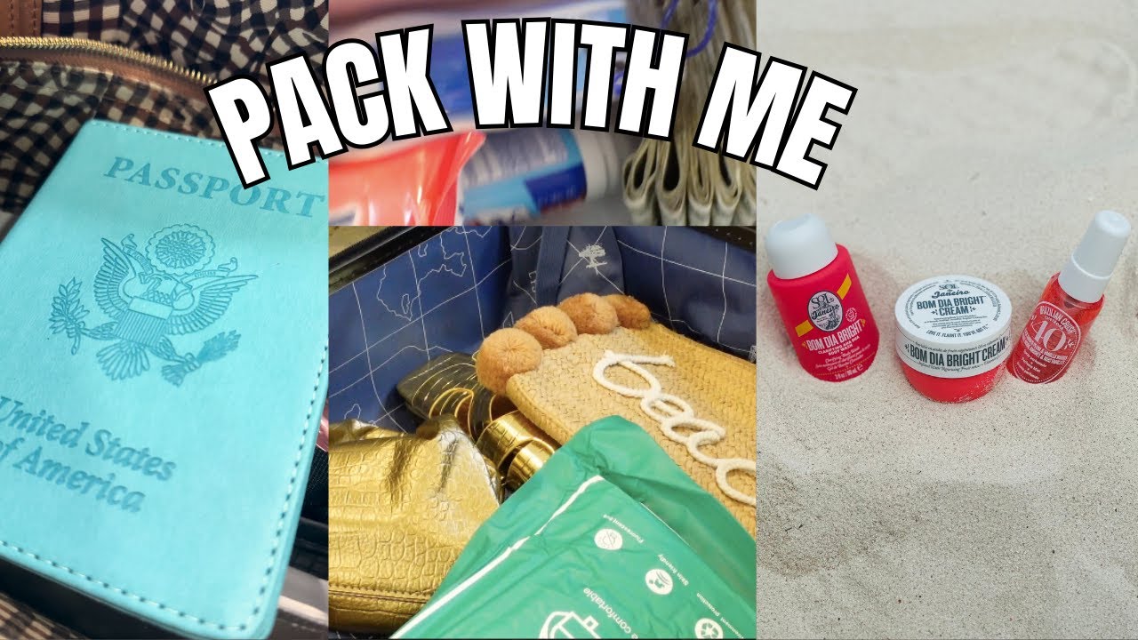 Chatty pack for vacation - let's chat and pack together! - YouTube