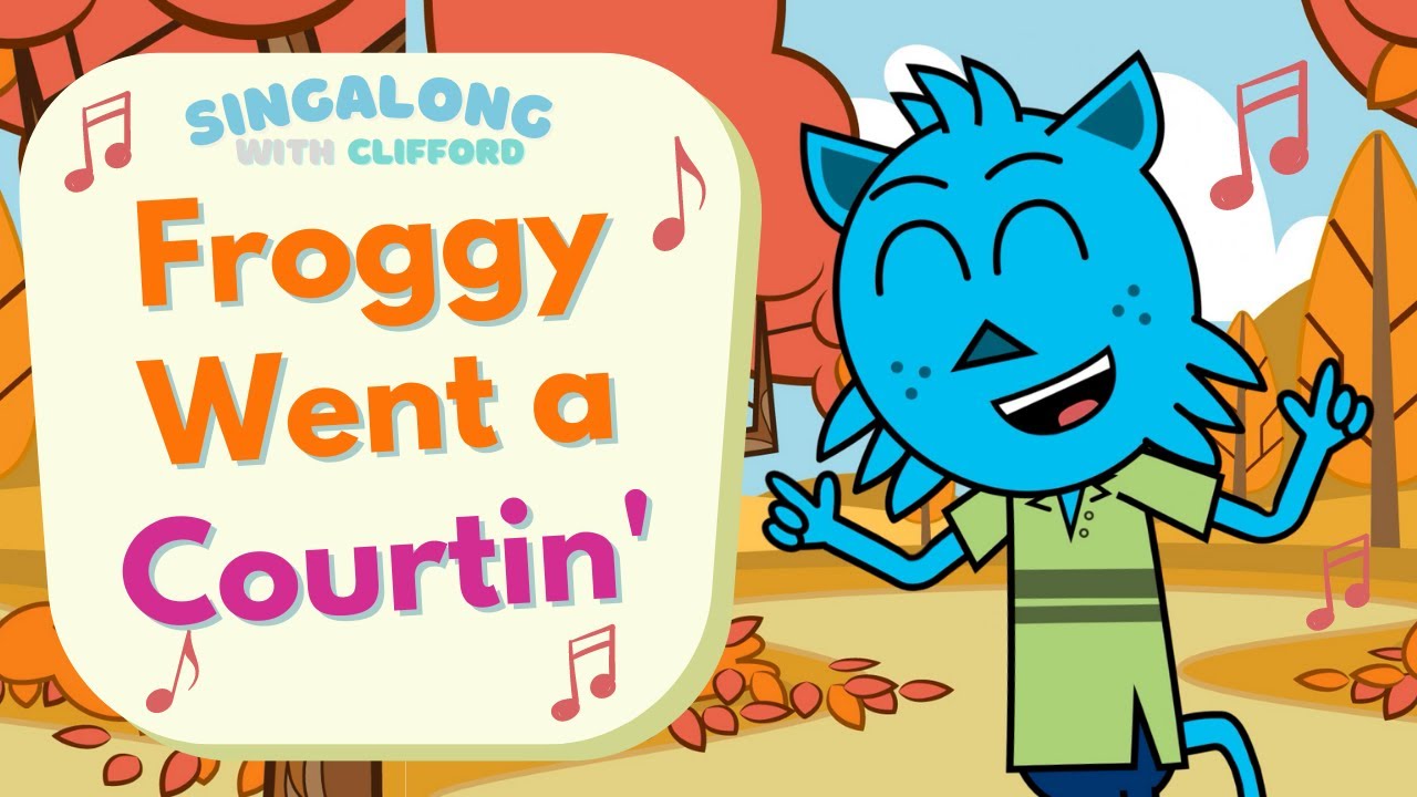 Froggy Went A Courtin'! Nursery Rhyme - YouTube