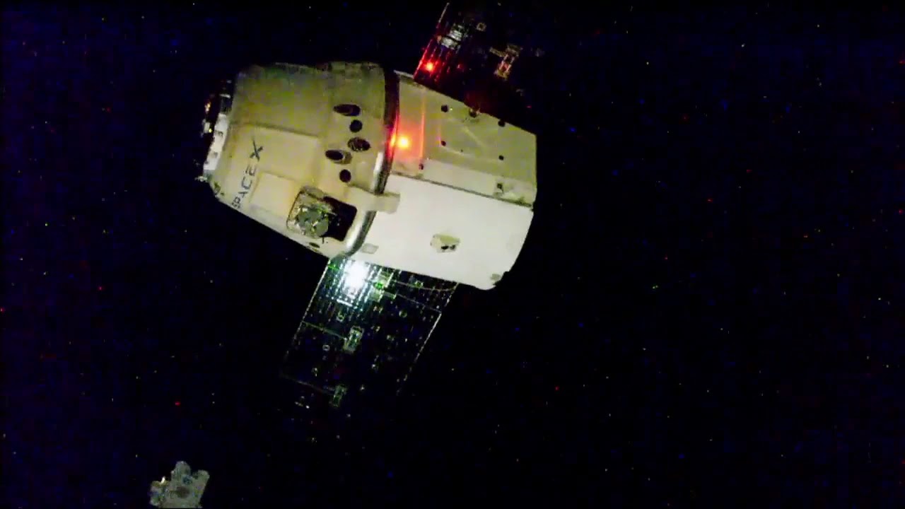 Dragon Resupply Ship Leaves Station, Heads for Pacific Splashdown - YouTube
