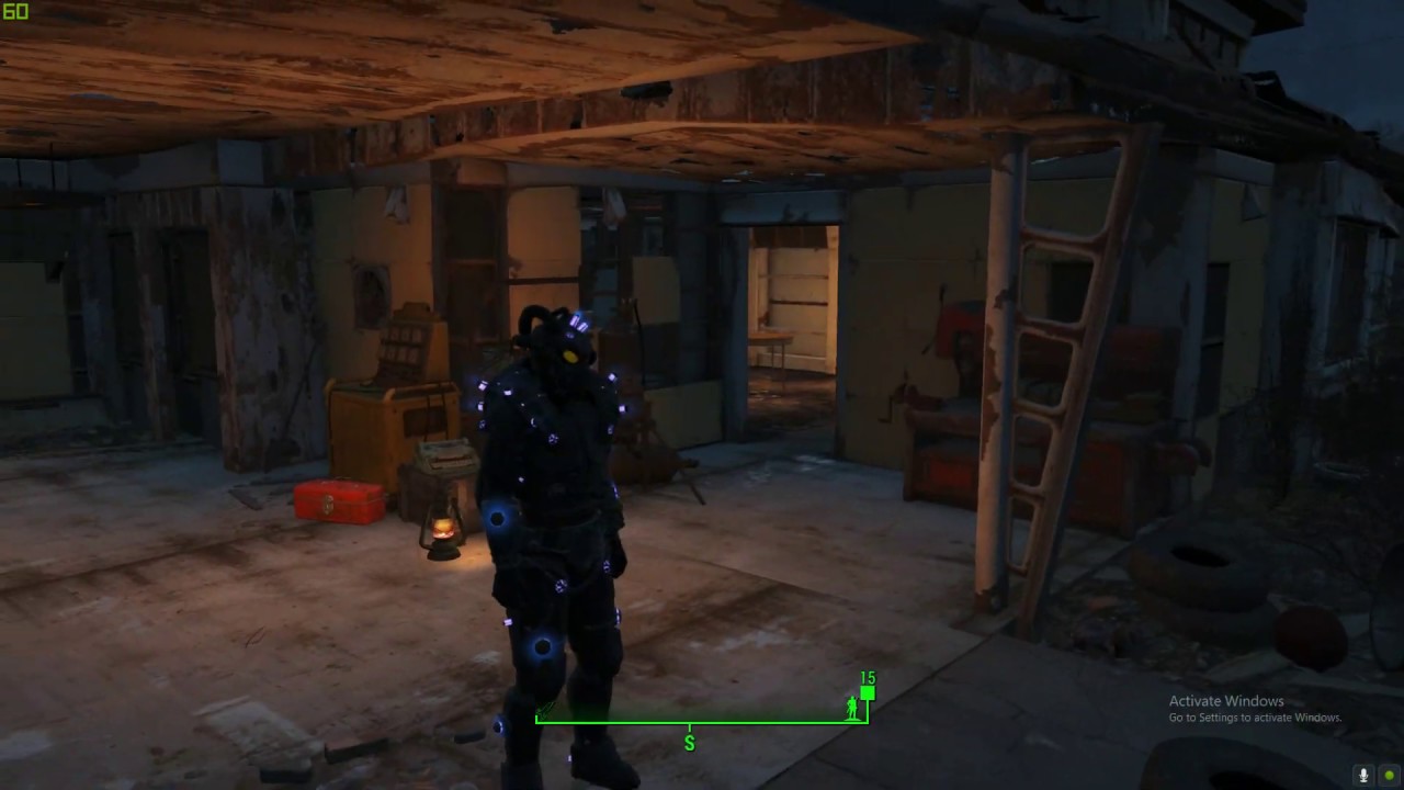 Fallout 4 Enclave Remnants Armor Tesla - YouTube