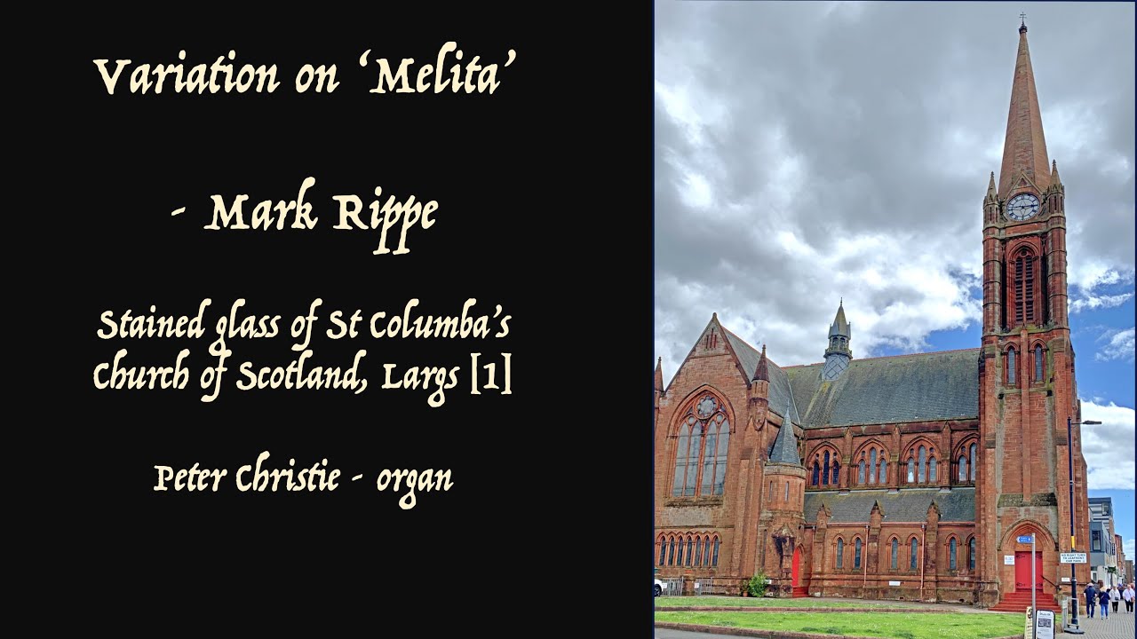 Liturgical Improvisation No 2 - George Oldroyd; Stained glass of St ...