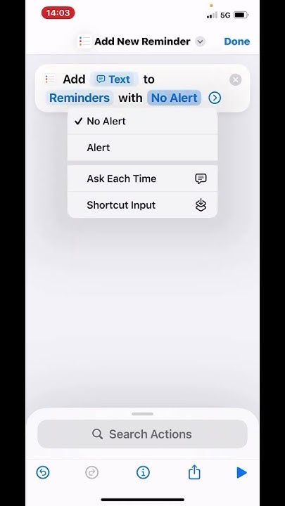 How To Create Custom Shortcut To Add Reminders On Your iPhone #iphone #apple - YouTube