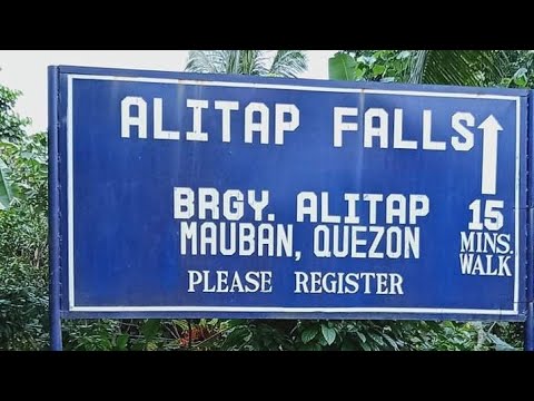 ALITAP FALLS (MAUBAN QUEZON PROVINCE) Part 1 - YouTube