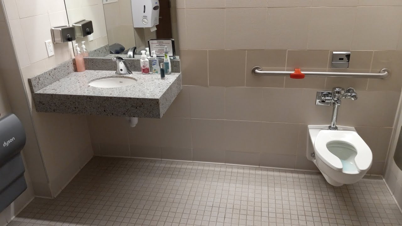 College Staff Unisex Restroom - YouTube