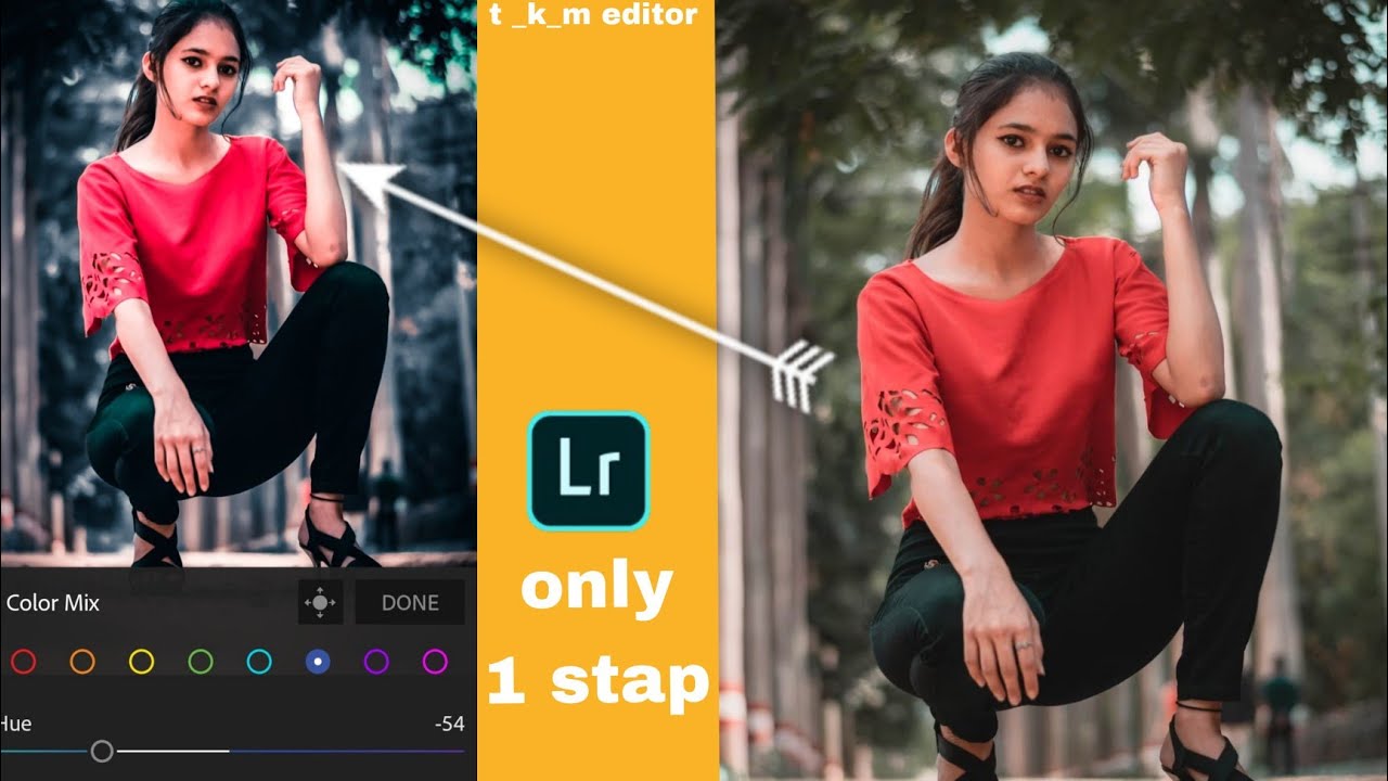 ne editing with lr app ## viral editing 👌 😍 - YouTube