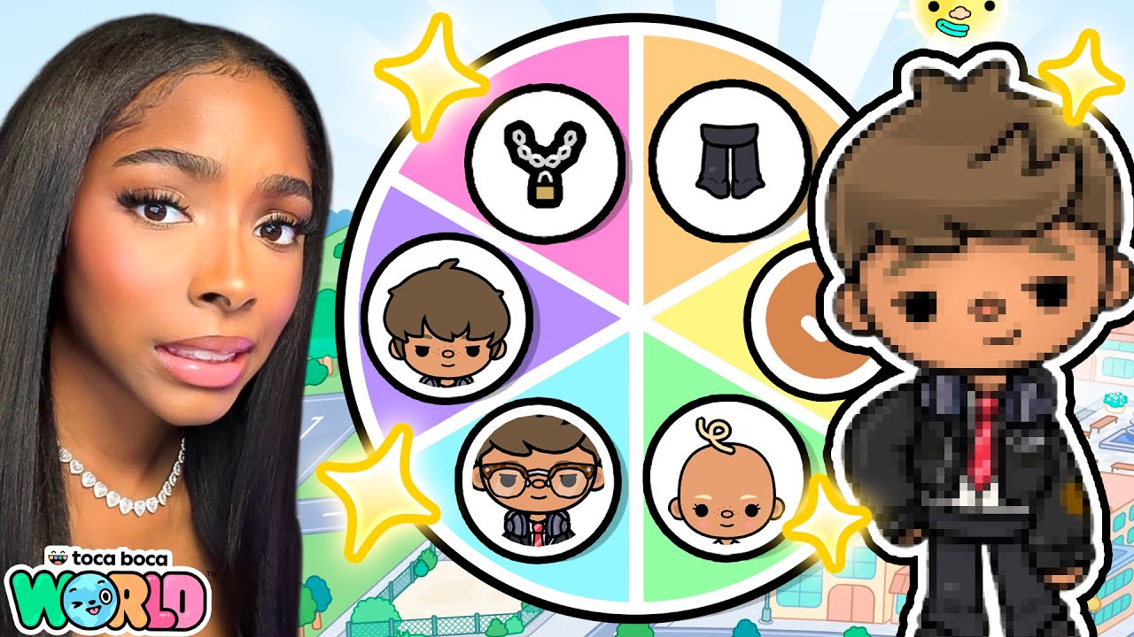 Wheel Spin Decides My TOCA BOCA Characters (BOYS) 🌍 | Toca Life World ...