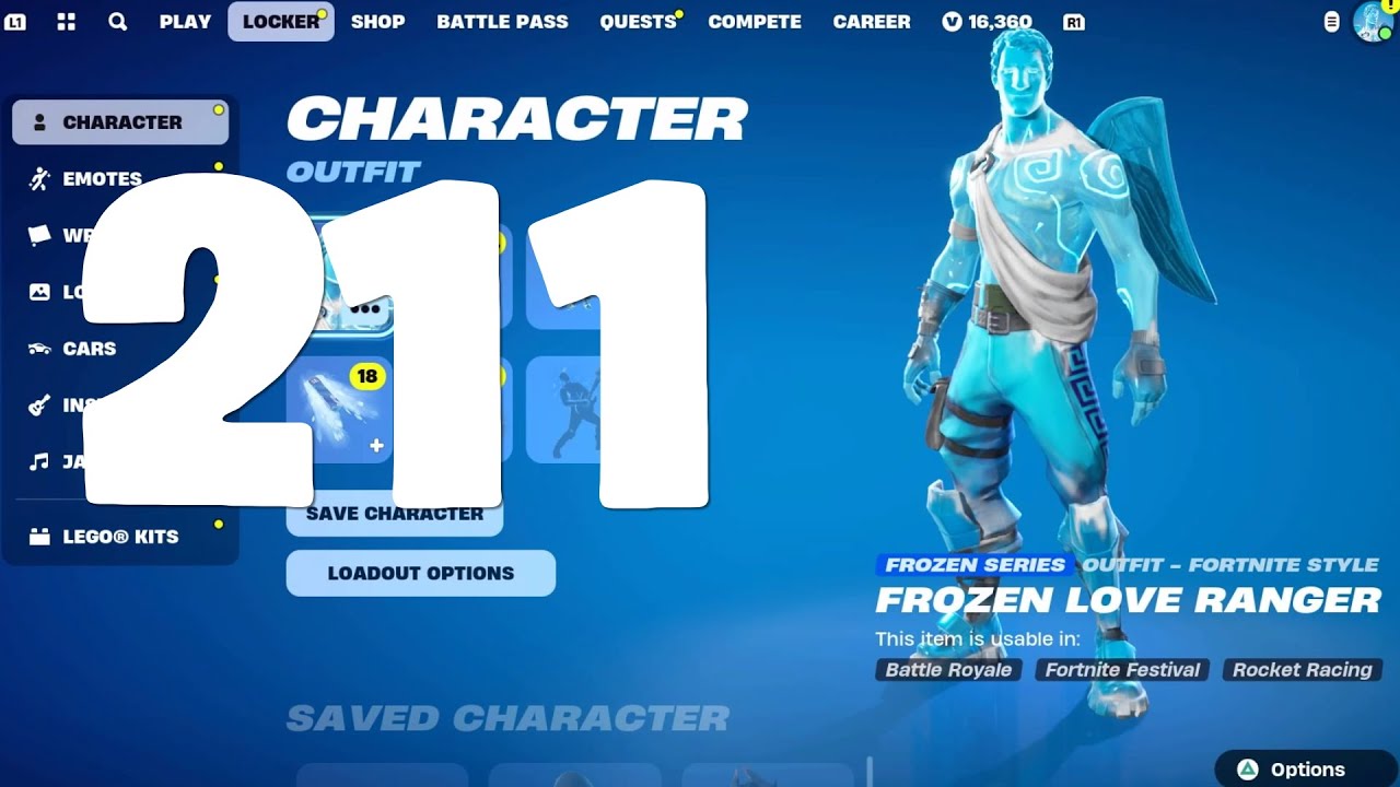 Getting a win with every skin i own 211 (frozen love ranger) - YouTube