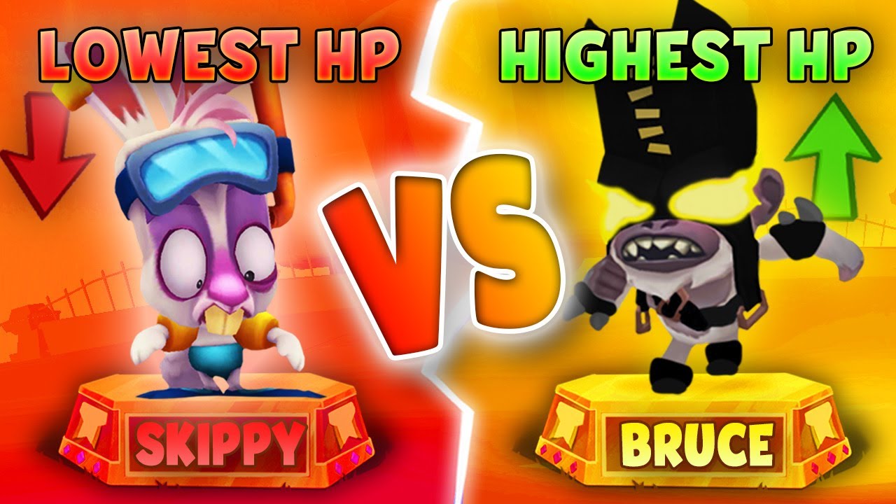 HIGHEST HP VS LOWEST HP CHALLENGE IN ZOOBA! - YouTube