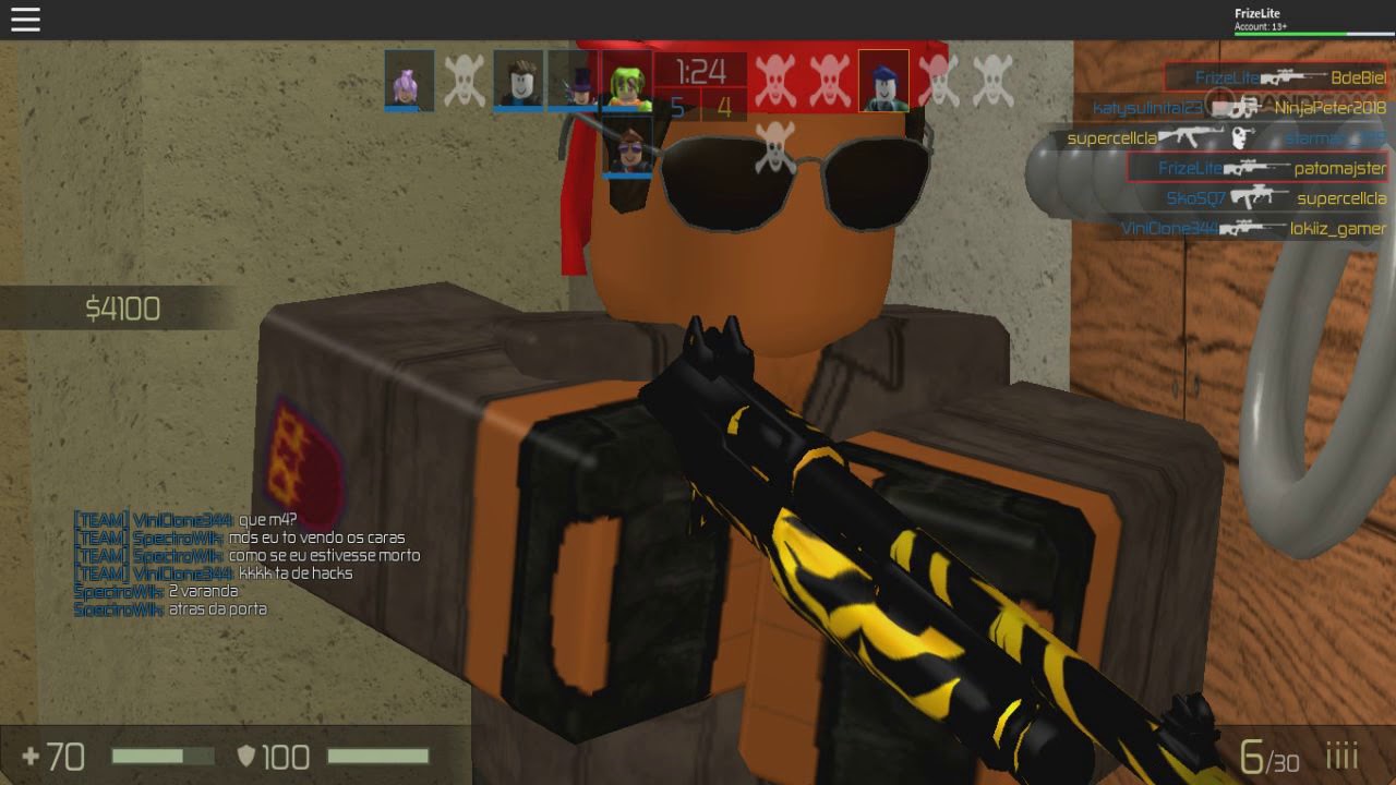 ROBLOX Counter Strike roblox offensife просто кс:го - YouTube