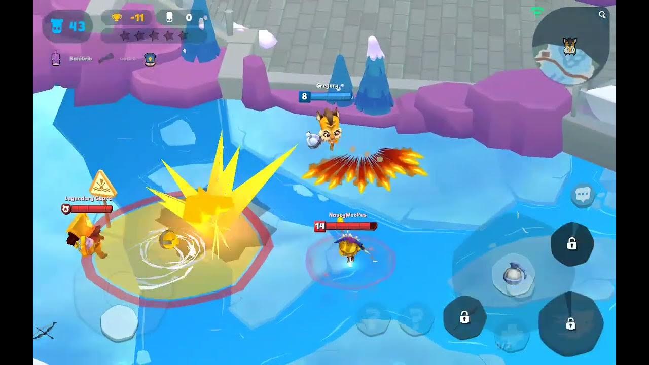 Cass sucks at zooba (my device was acting up and will have static noise so there will be no ...