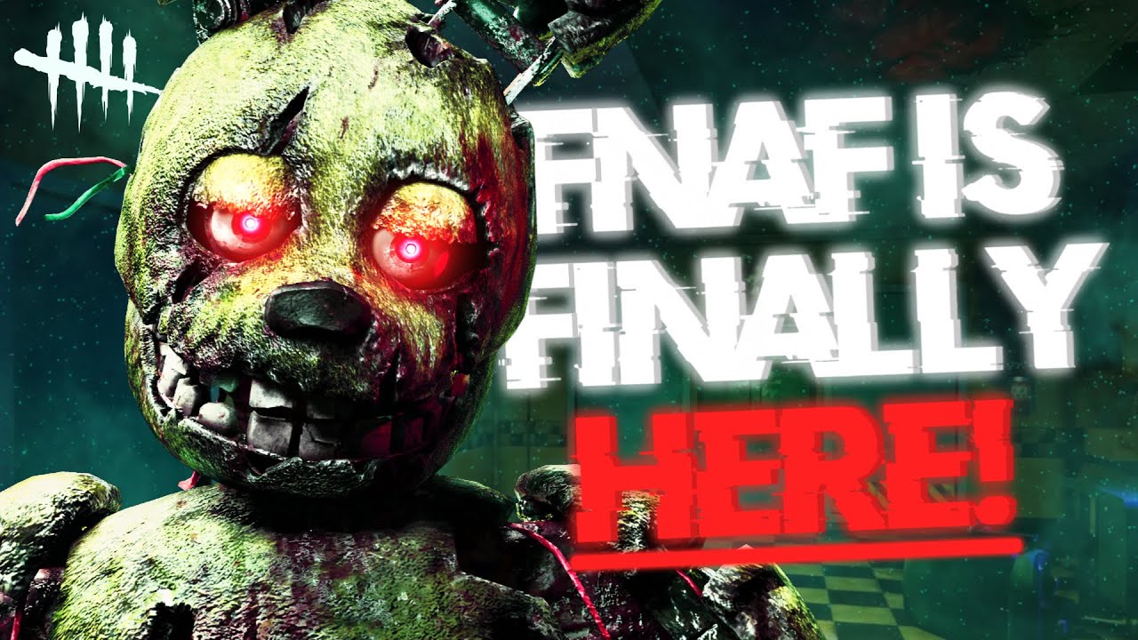 SPRINGTRAP IN DBD IS REAL!!! (live release) | Dead by Daylight - YouTube