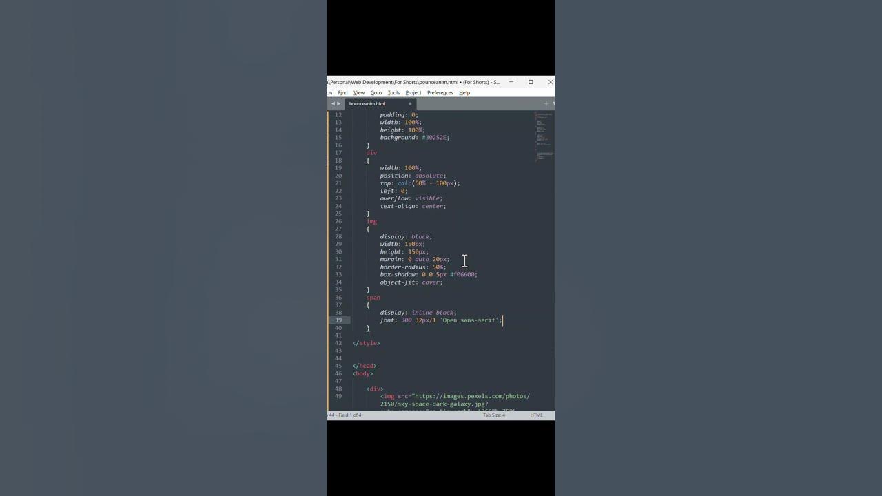 2100 Shorts Bouncing Animation Html And Css Zuhaib Siddiqui Youtubeshorts Cssshorts