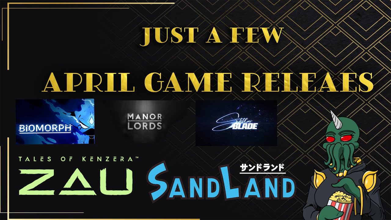 Interesting April Game Releases - YouTube