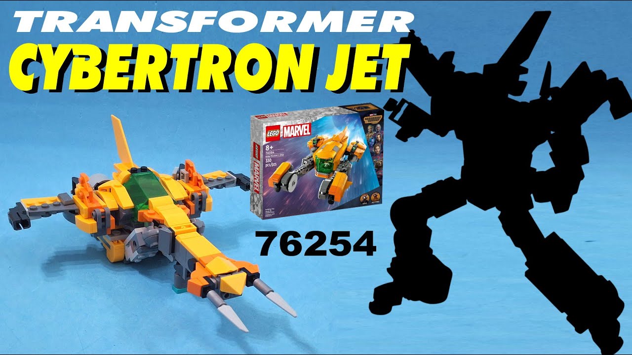 Transformer Cybertronian Jet / Brainstorm , alternate built of LEGO ...