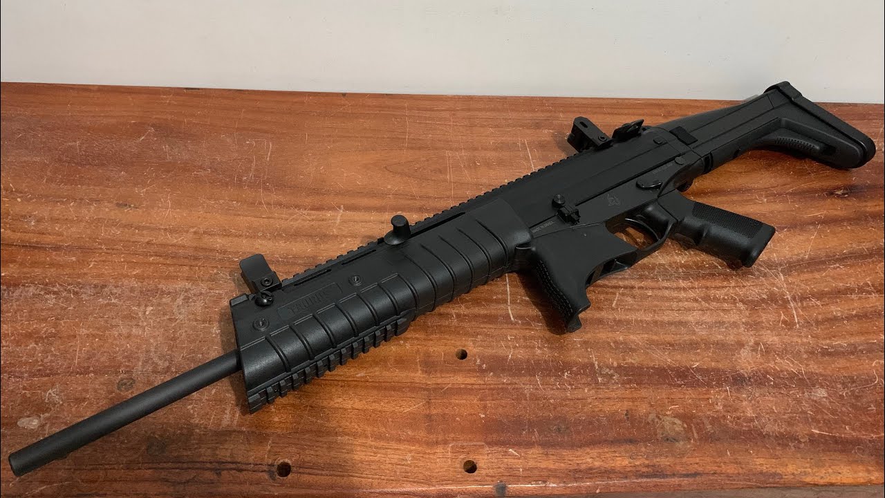 Carabina Taurus CT9 9X19mm - Apresentação - YouTube