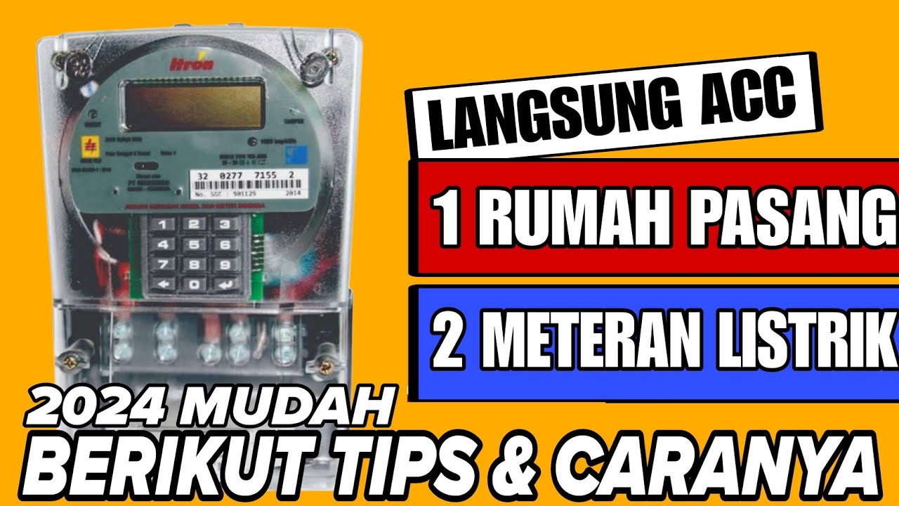 MAU PASANG 2 KWH METER DALAM 1 RUMAH TAKUT GAK ACC? simak cara dan ...