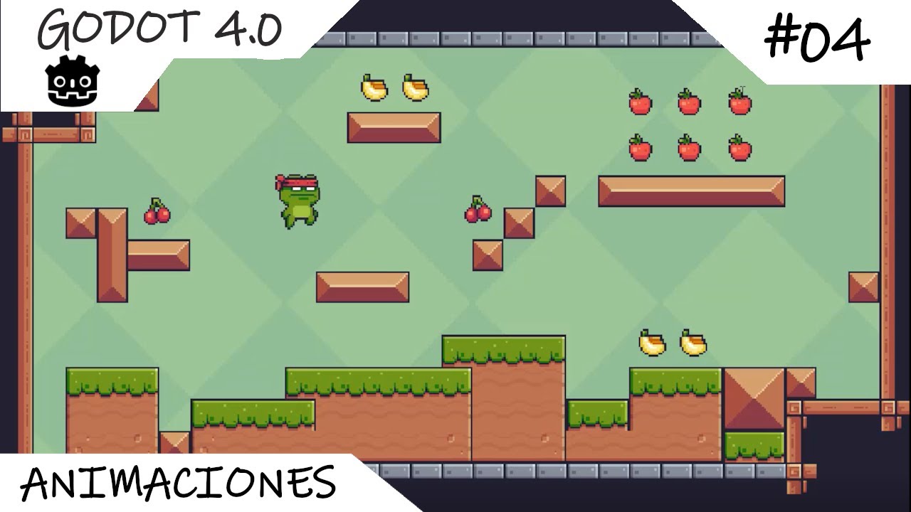 #04. Animaciones del Player /Jump, Idle, Run/ GODOT 4.0 - YouTube
